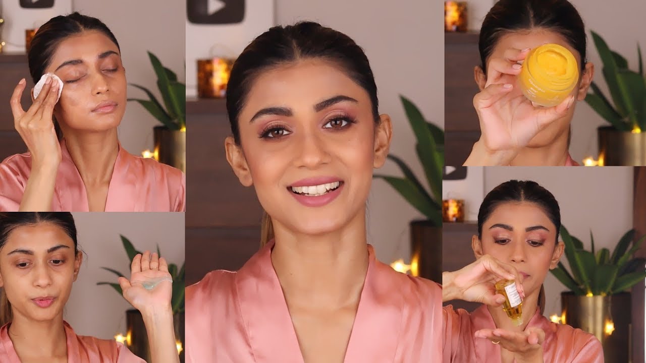 The right way to take off makeup | Updated night time skincare routine ...