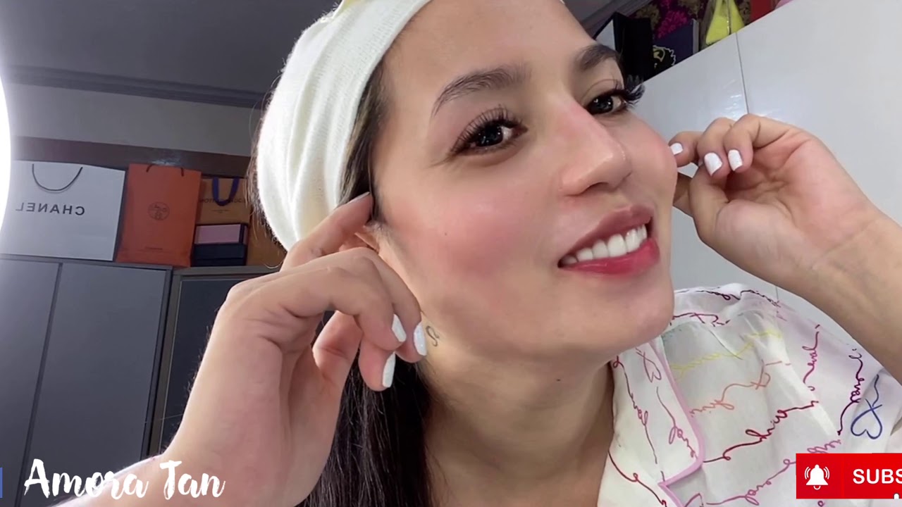 Night Time Skin Care Routine | Amora Tan - YouTube