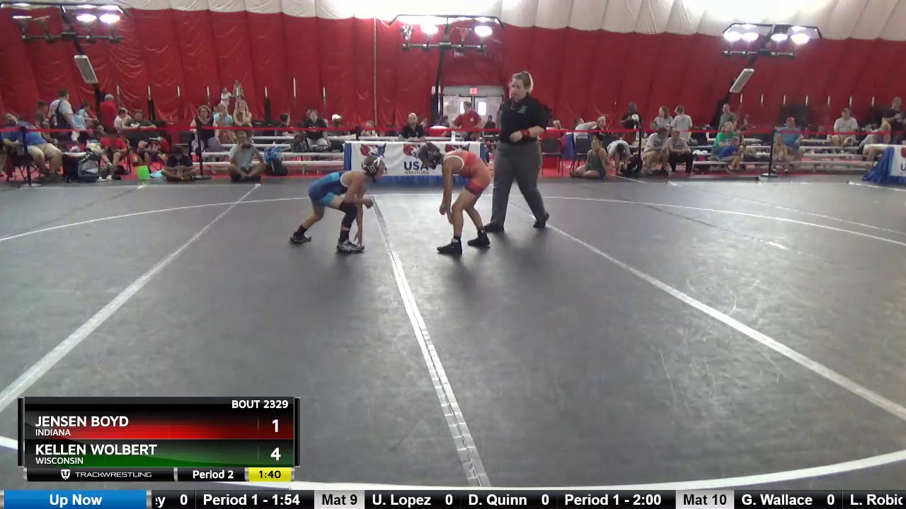 12U 70 Jensen Boyd Indiana Vs Kellen Wolbert Wisconsin - YouTube