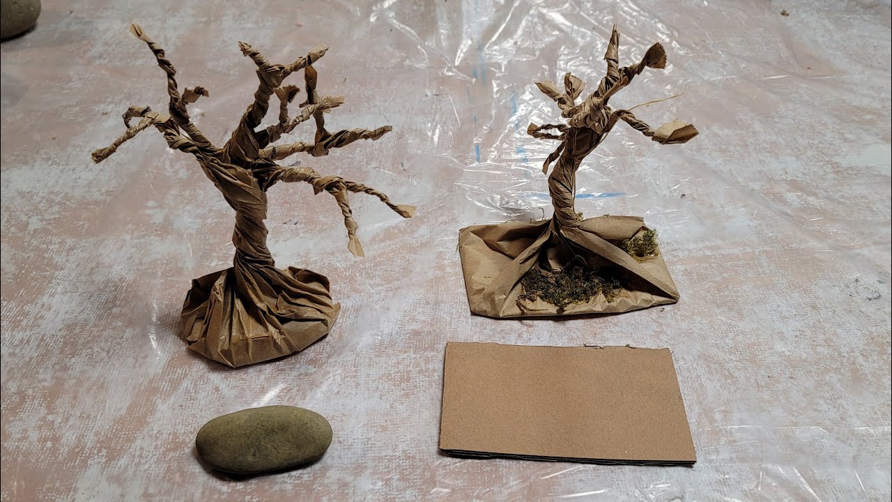 Paper Bag Tree - YouTube