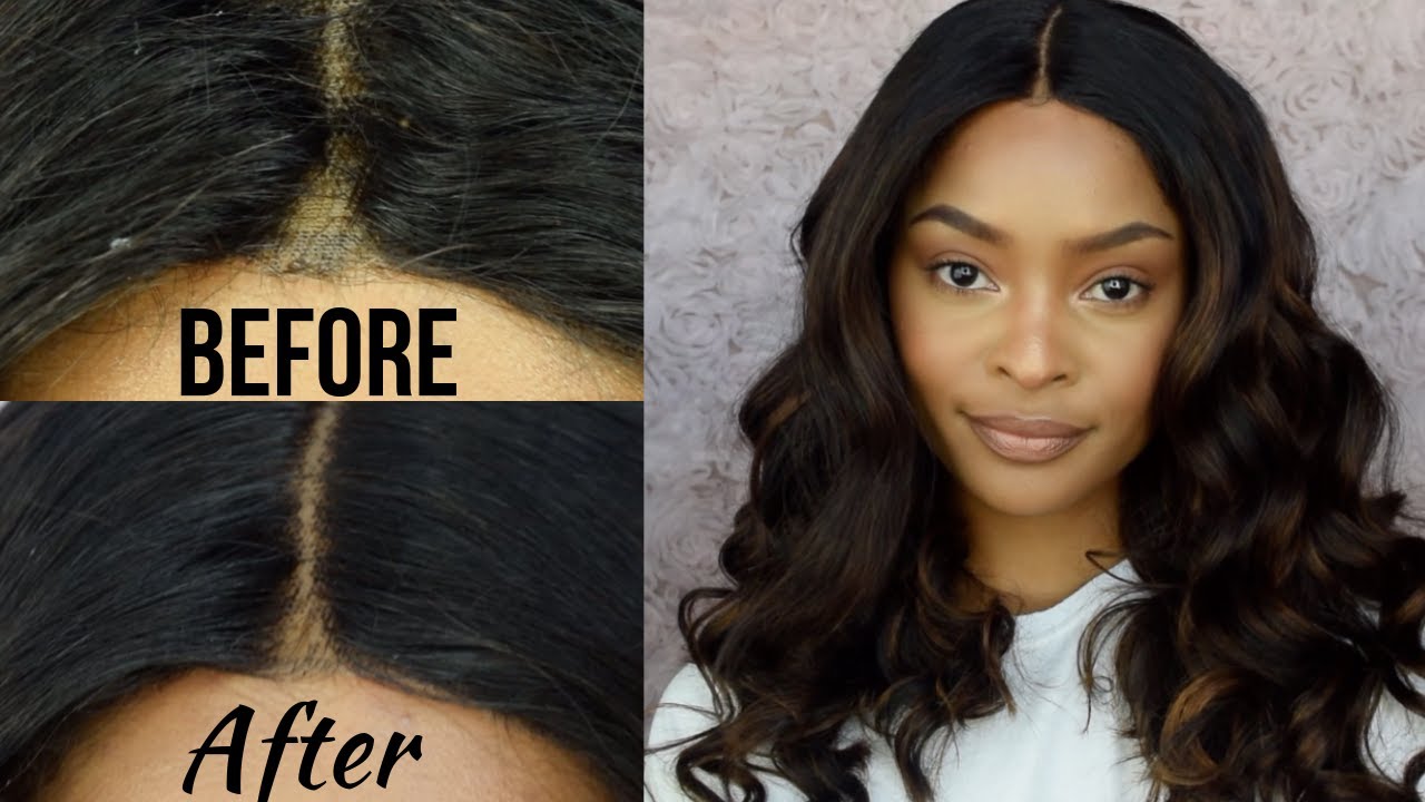Simple Everyday Easy Closure Wig Install For School/Work + Styling - Ft ...