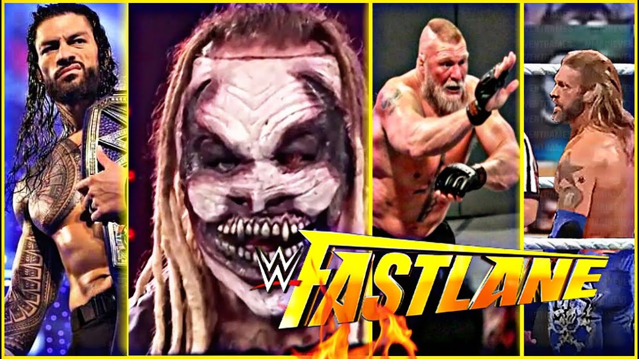 ملخص عرض فاستلاين 2021 (جميع المباريات والمواجهات) - WWE Fastlane 2021 ...