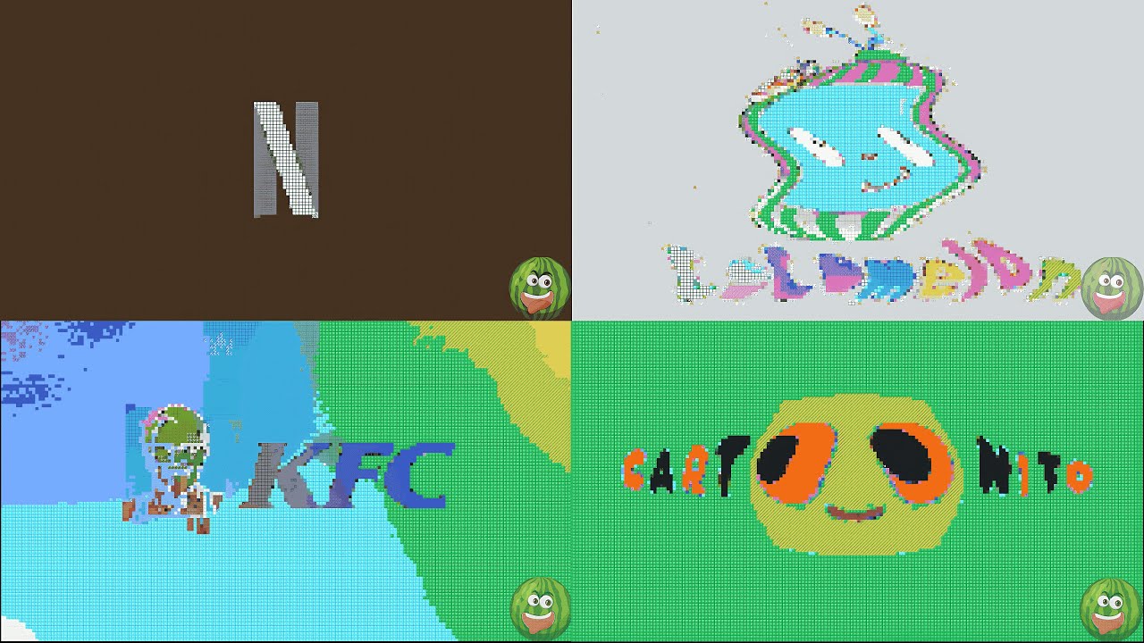 Logo Effects Pixel Art Minecraft Compilation V4 - YouTube