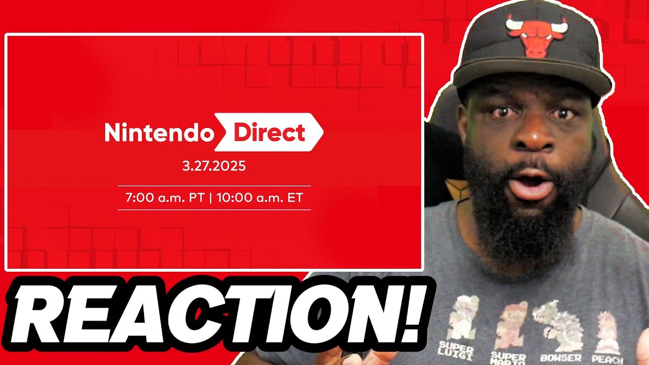 Nintendo Direct March 27, 2025 - Live Reaction - YouTube
