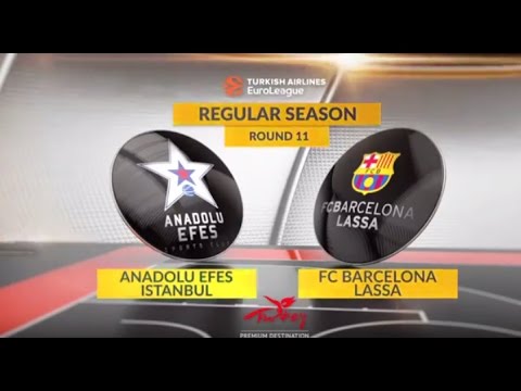 Highlights: Anadolu Efes Istanbul-FC Barcelona Lassa