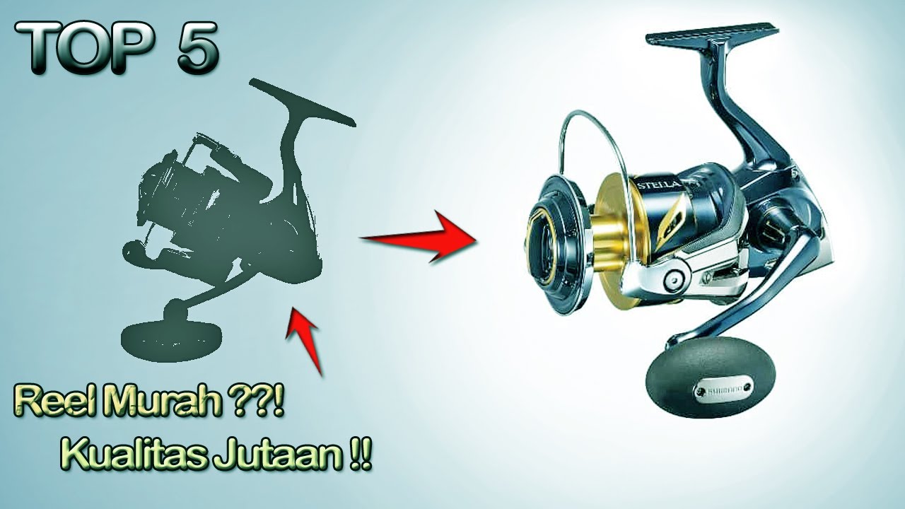 TOP 5 Katrol Pancing Terbaik | Reel Pancing Murah Kualitas Bagus ...