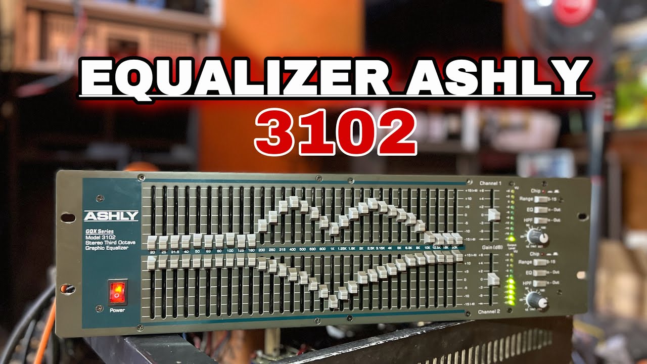 Rekomendasi Equalizer Murah Suara Bagus ASHLY GQX 3102 - YouTube