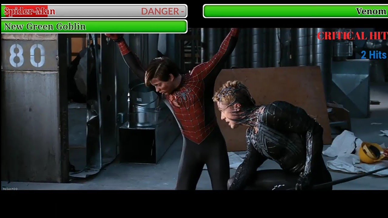 Spider-Man vs Venom with Healthbars / Final Fight - YouTube