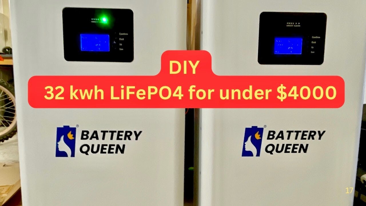 We Built a 32 KWh Off-Grid Solar Battery (and it WORKS) - YouTube