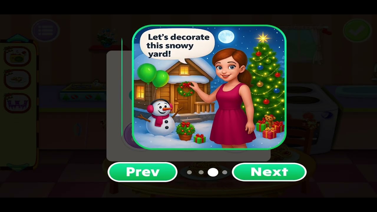 Christmas Room Decor Game Gameplay Video #ChristmasGame #RoomDecor # ...