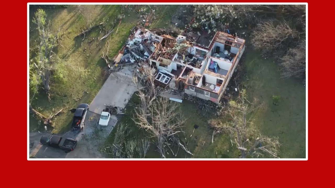 Video: Drone Footage Shows Destruction Of Andover, Kansas From Tornado ...