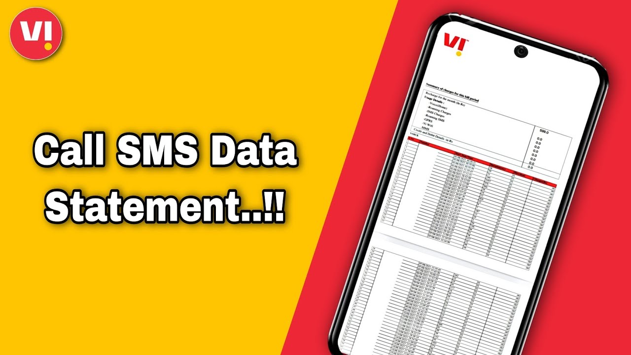 Vi Call Details Kaise Nikale | Vi Call History Kaise Nikale | How to ...