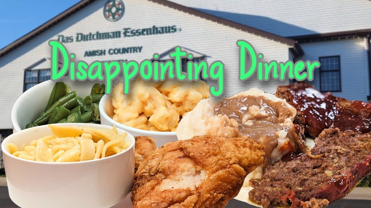 Dinner at Das Dutchman Essenhaus - YouTube