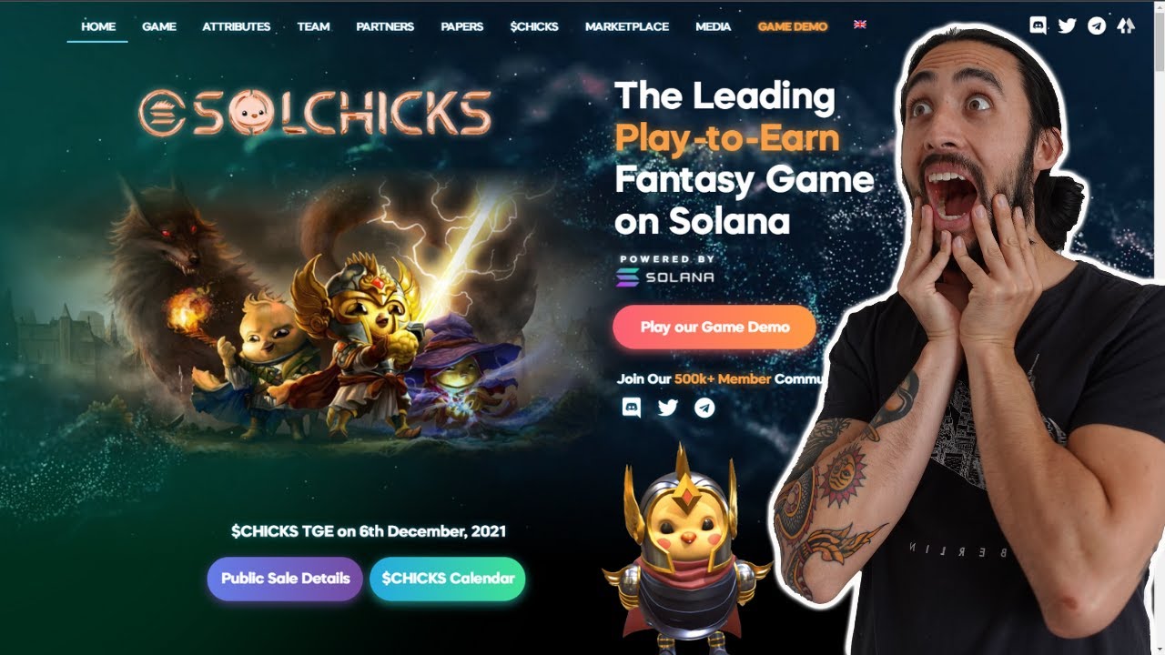 SOLCHICKS $CHICKS IDO IN 4 DAYS! Will Be BIGGER Than Axie Infinity ...