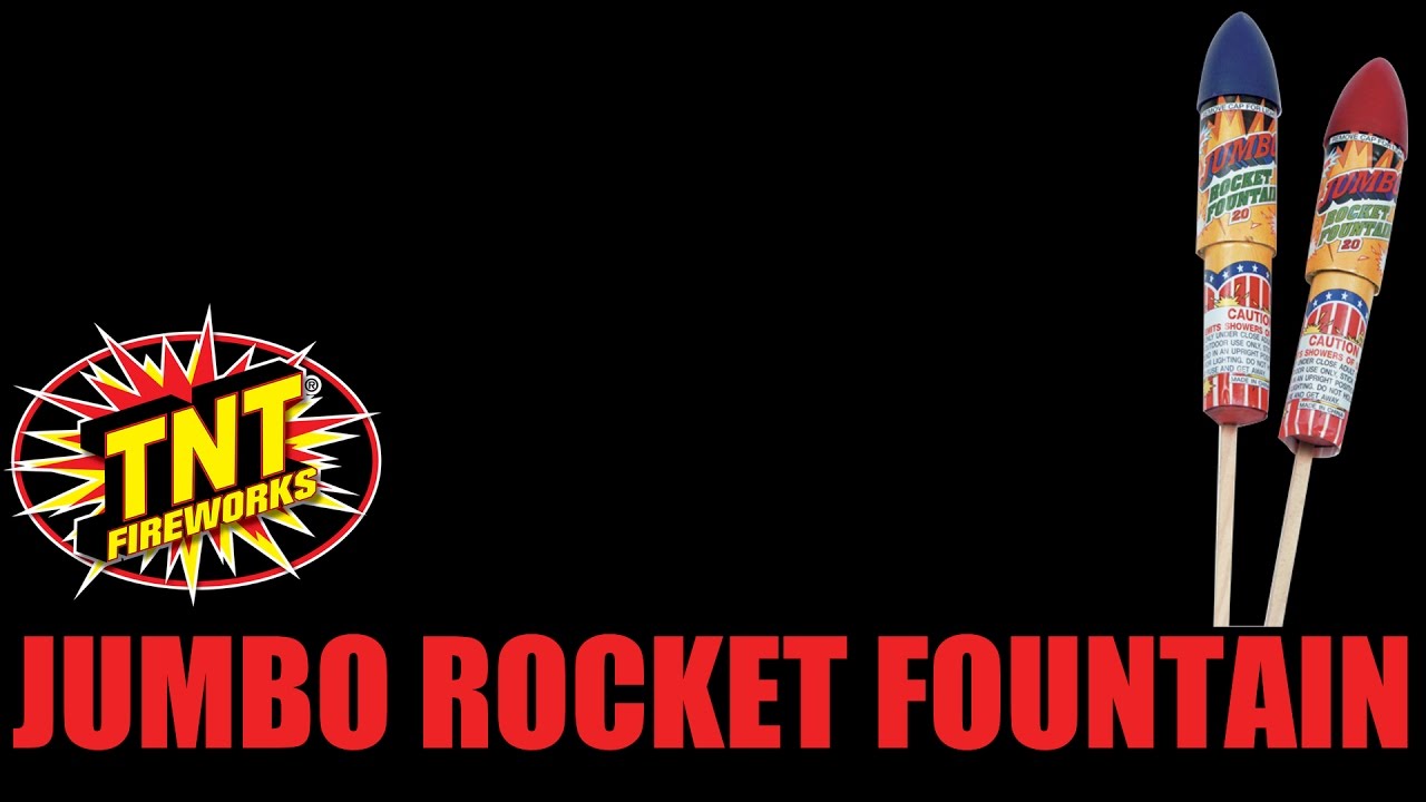 Jumbo Rocket Fountain - TNT Fireworks® Official Video - YouTube