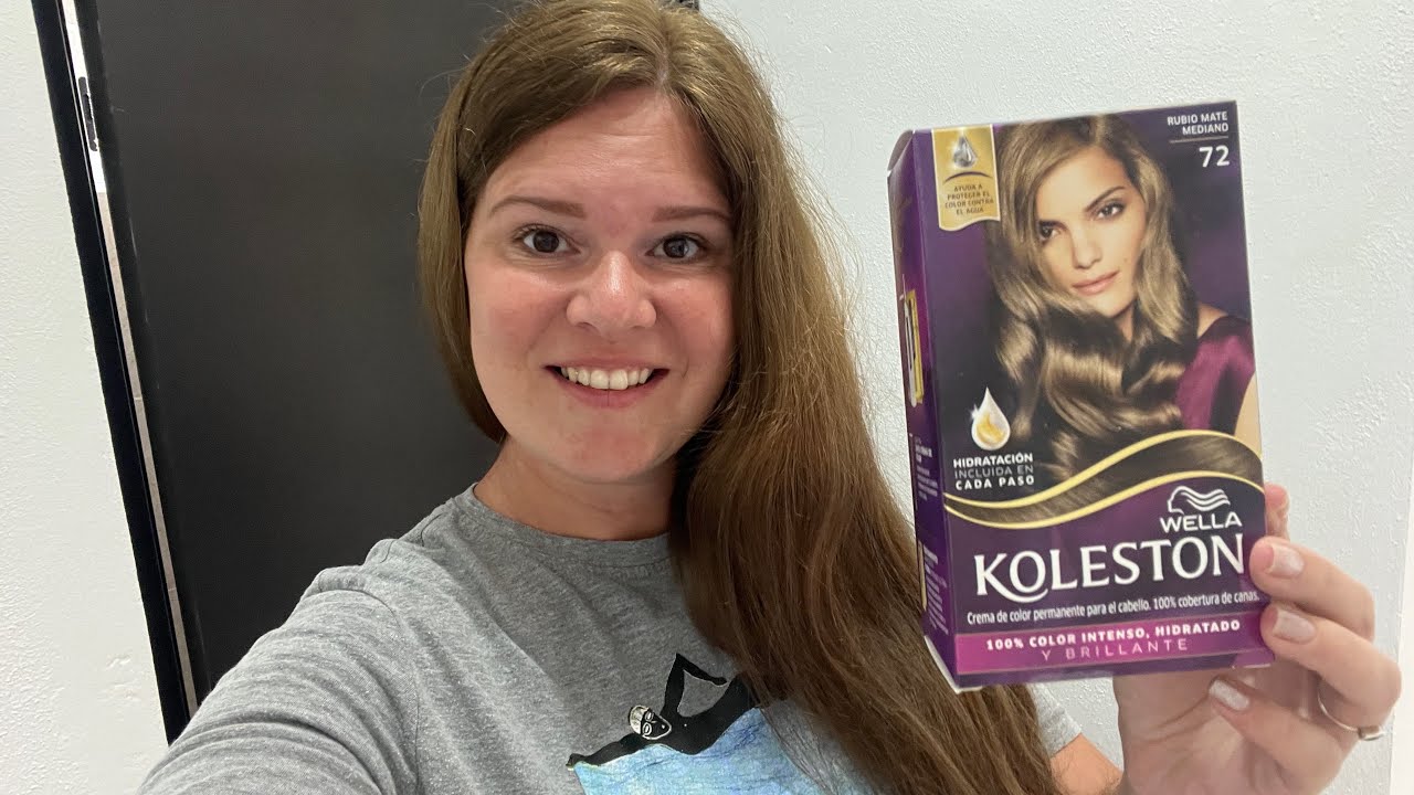 Koleston 72 Wella - Rubio Mate Mediano. Teñir las raíces del cabello y ...