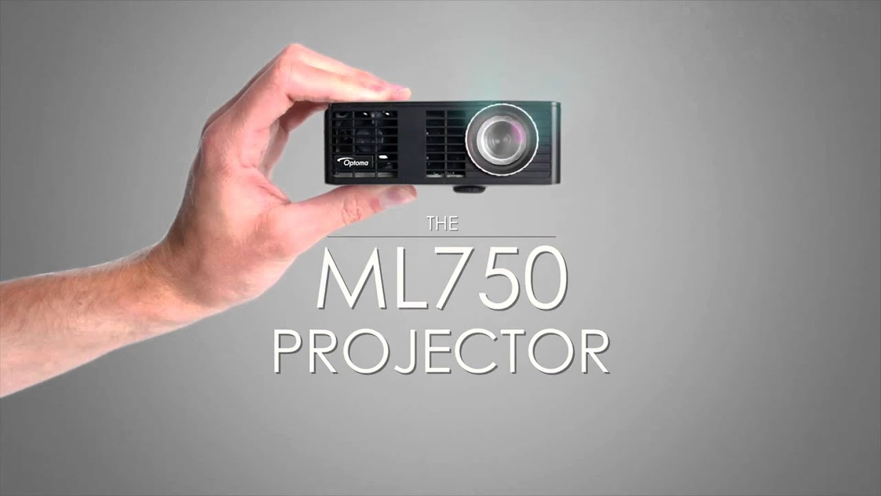 Optoma ML750 WXGA Palm-Sized HDMI Projector Intro | Full Compass - YouTube