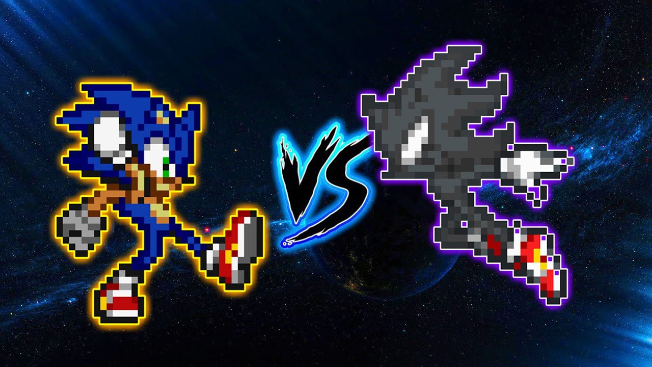 😨(NEW) SONIC OP V.4 (ALL FORMS) VS DARK SONIC OP V.2 IN JUMP FORCE ...