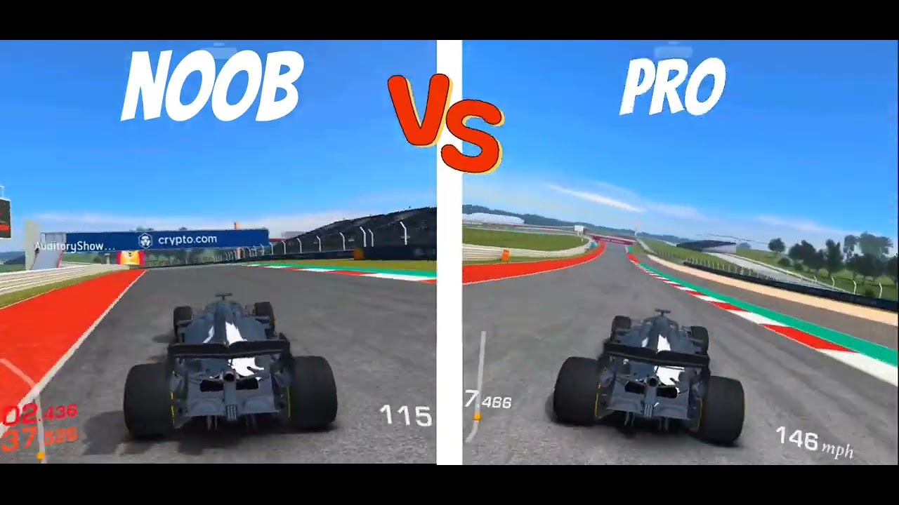 Racing Gameplay! Noob vs Pro😉 - YouTube