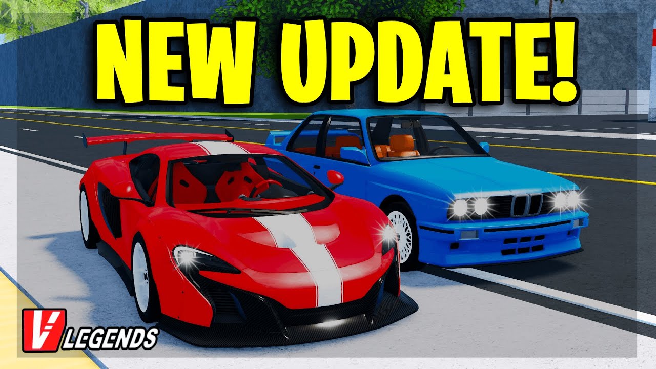 Vehicle Legends New Update: New Cars + Bodykit (Roblox) - YouTube