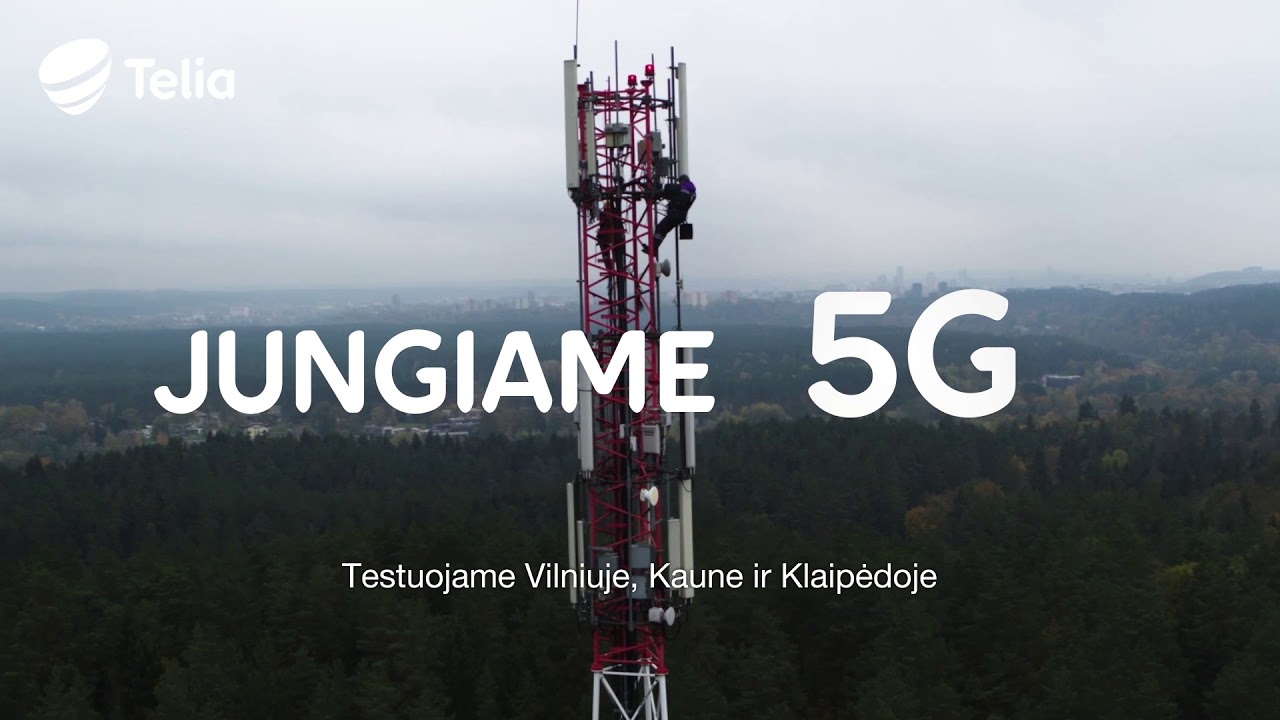 Greičiausias mobilusis ryšys tampa dar greitesnis. Jungiame 5G | Telia ...