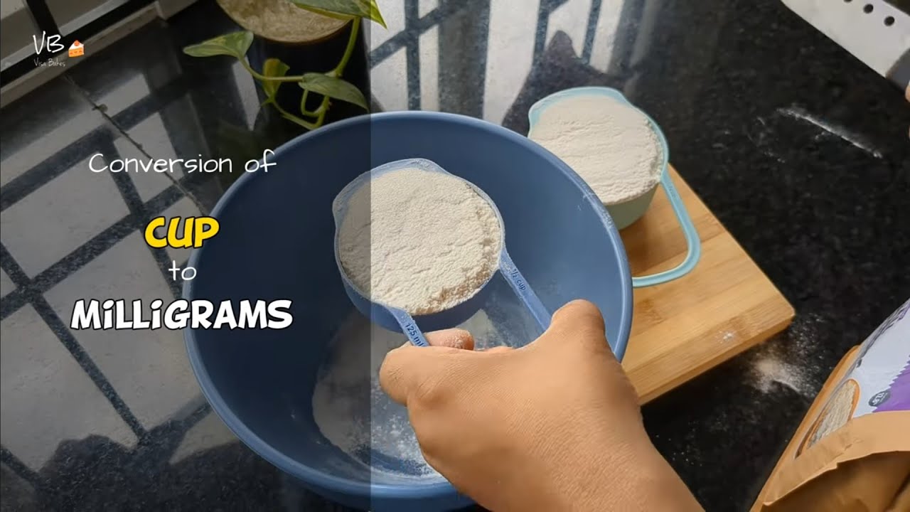 Measurement Conversion - Cups to Milligrams Is it Correct???🤔🤔🤔 #snack ...