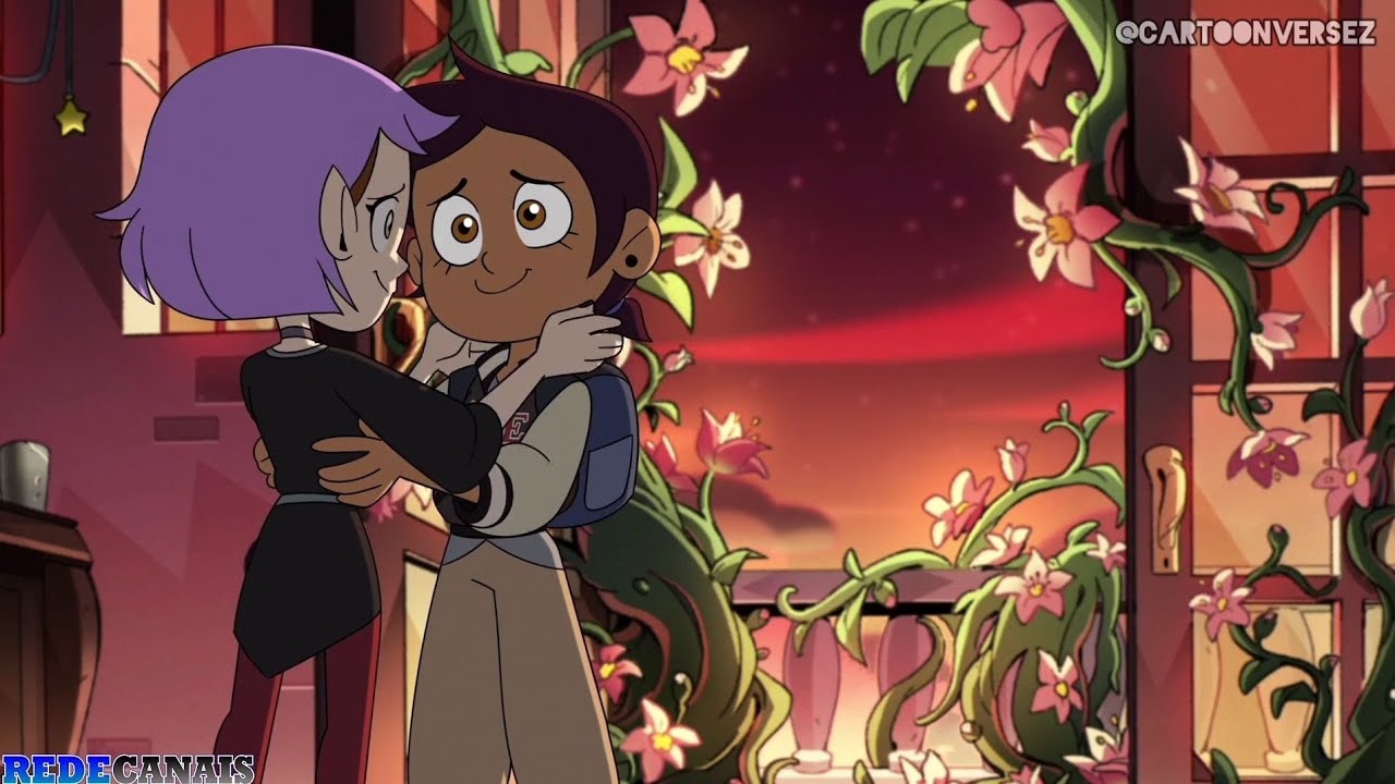 O beijo da Luz e Amity 💙💜 - The Owl House - YouTube