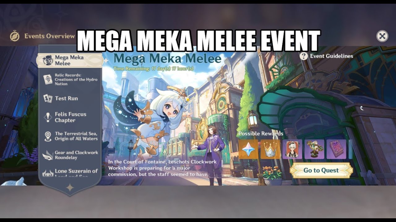 Mega meka melee event | Genshin Impact - YouTube