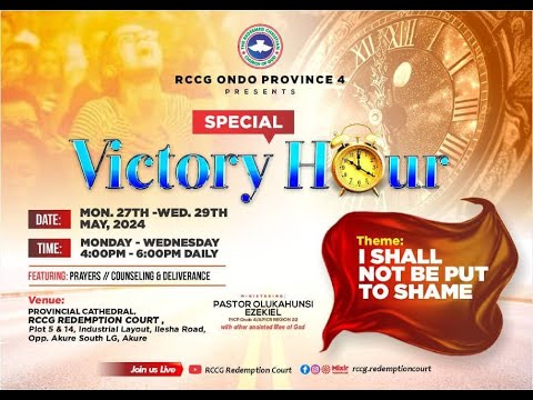 SPECIAL VICTORY HOUR //27//MAY - YouTube
