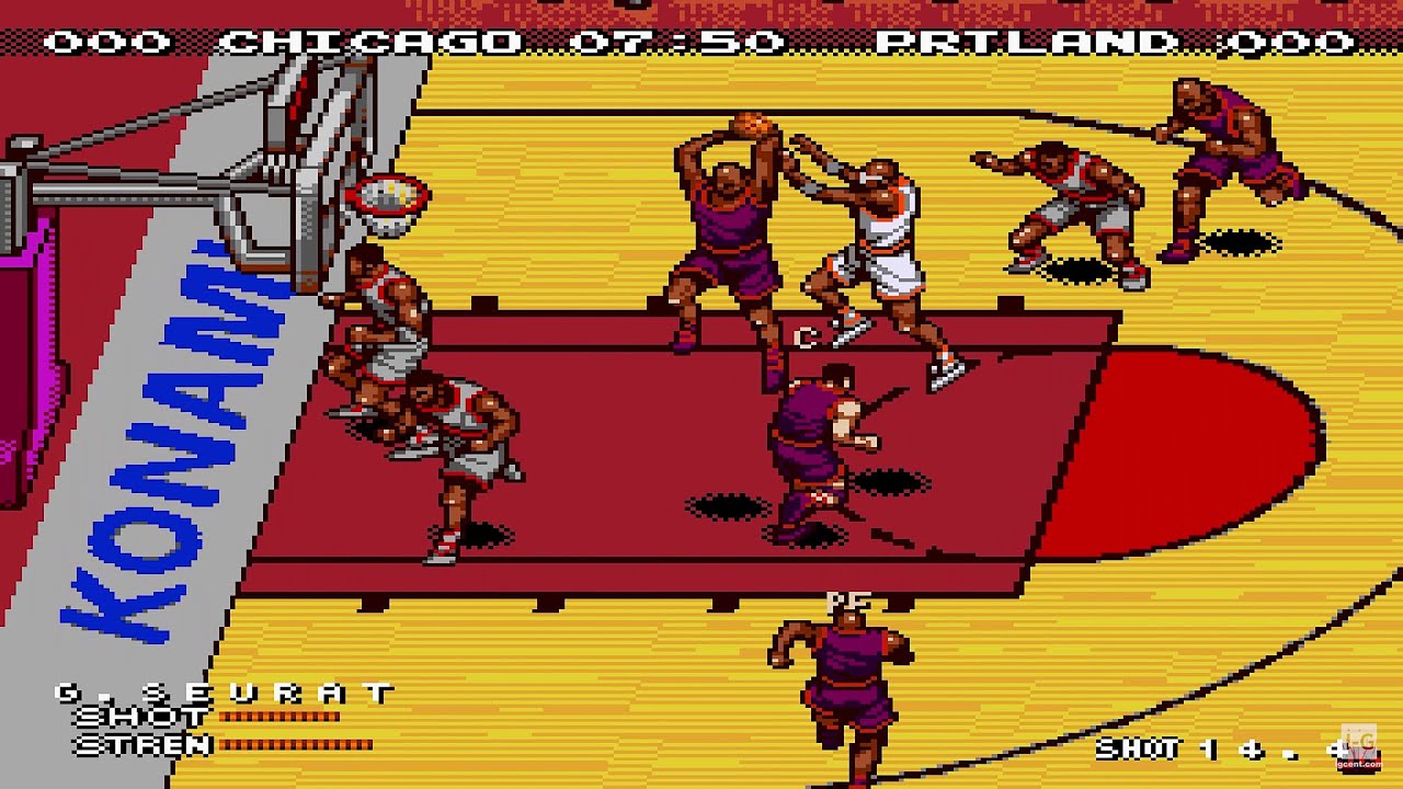 Double Dribble: The Playoff Edition - Gameplay Sega Genesis / Mega ...