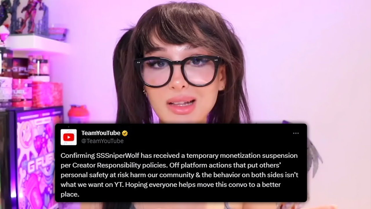 Drama Baru Sssniperwolf Seputarinternet Youtube