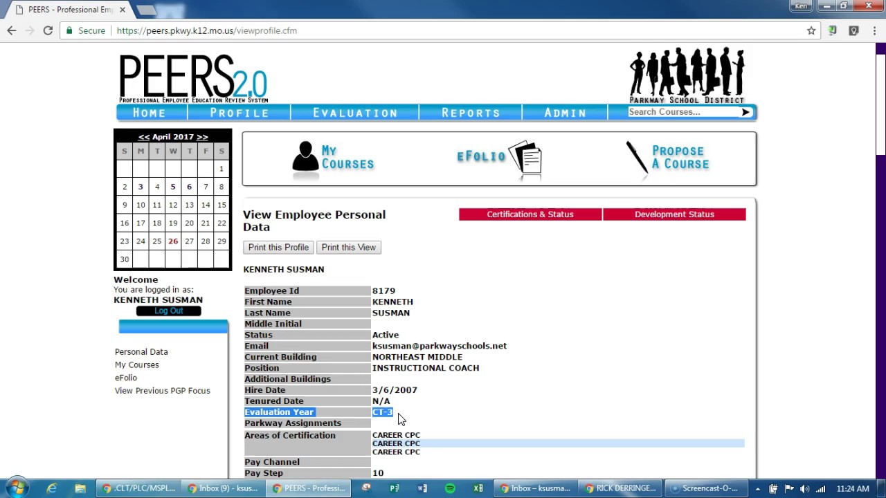 Checking PEERS for 3 in 3 credit - YouTube