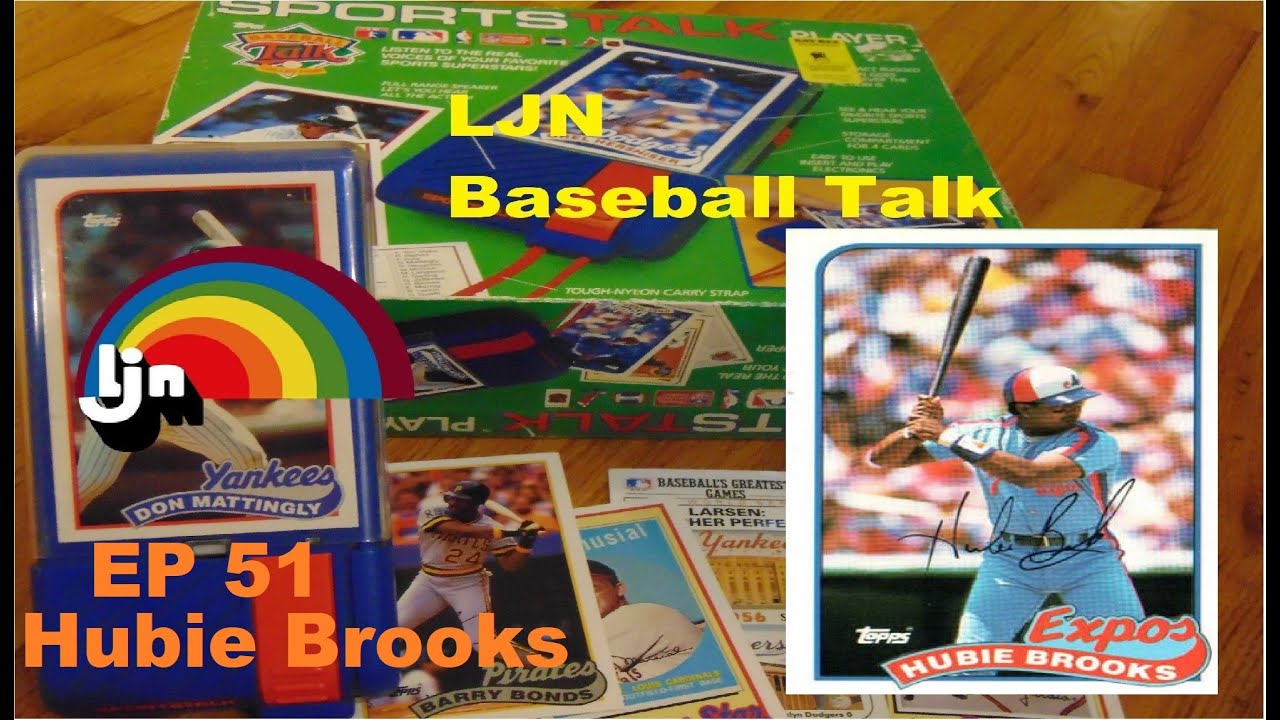 Hubie Brooks Ep 51 Baseball Talk - LJN Sports Talk Player 1989 - YouTube