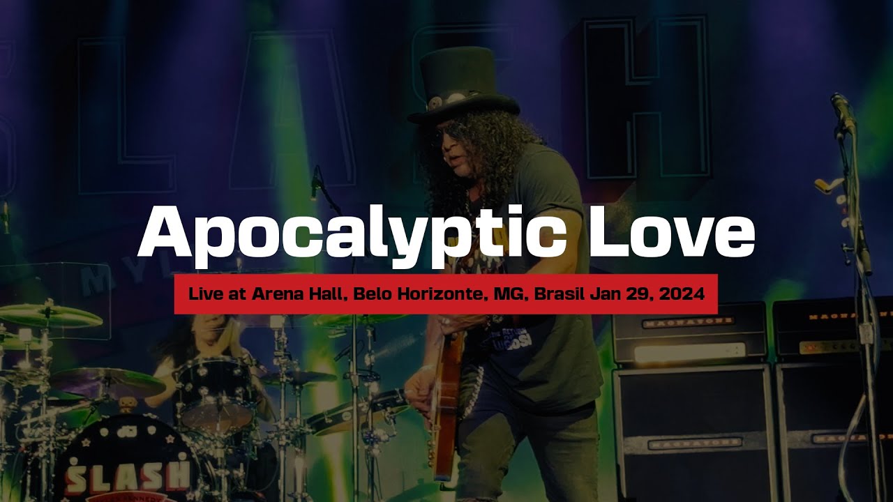 Slash ft. Myles Kennedy & The Conspirators - Apocalyptic Love | Belo ...