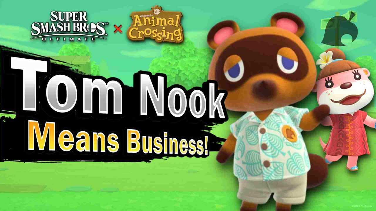 What if Tom Nook & Lottie from "Animal Crossing" joined Super Smash ...