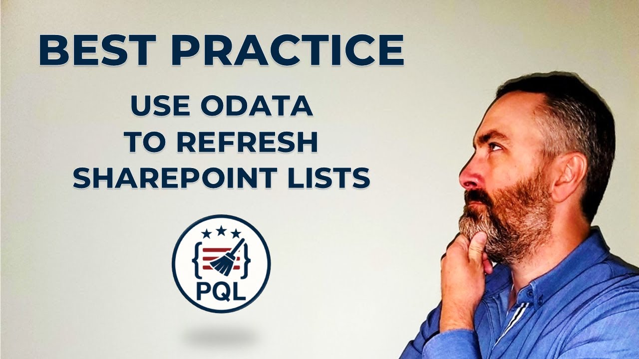 Best Practice - Use OData to Refresh SharePoint Lists - YouTube