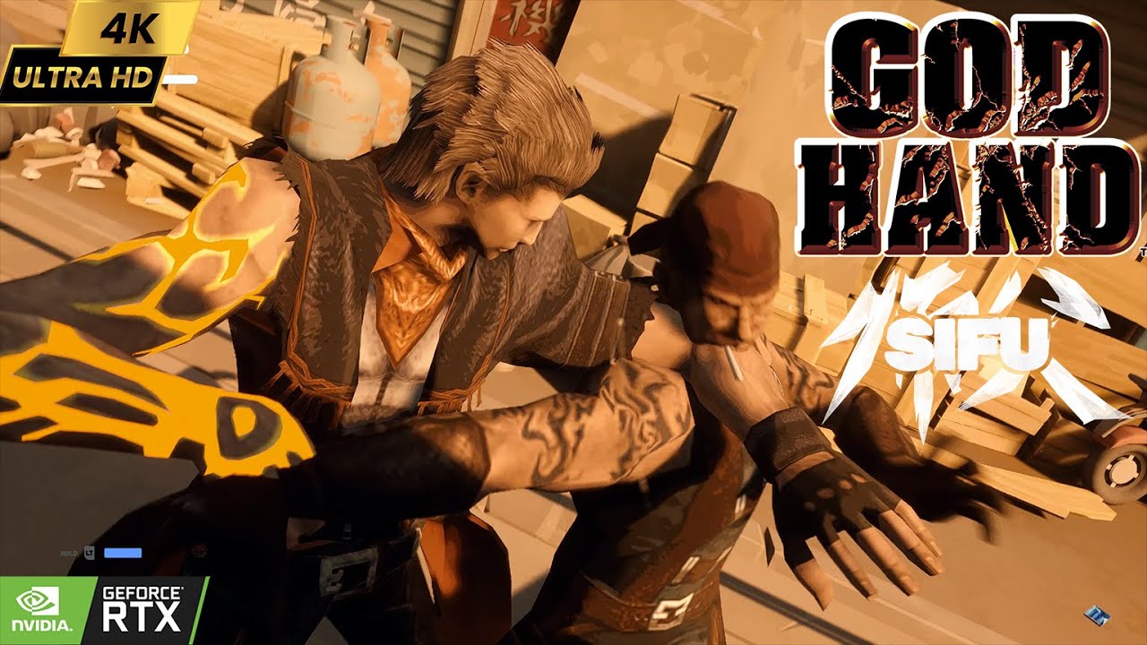 GODHAND but RTX ON / Godhand X Sifu / Mod Gameplay / 4K60FPS / RTX3080 ...