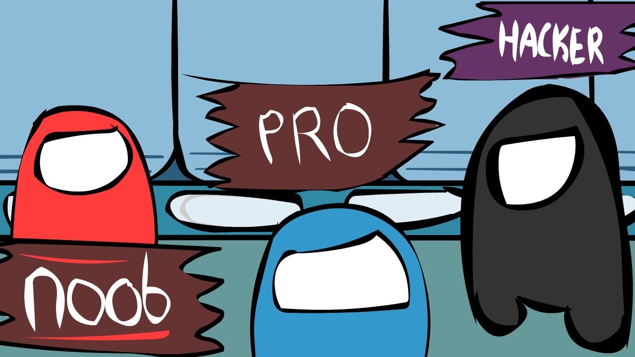 NOOB vs PRO vs HACKER - Among Us | Animación - YouTube