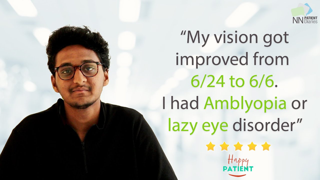My Vision Has Improved From 6 24 To 6 6 I Had A Lazy Eye Disorder My Vision Has Improved From 6 24 To 6 6 I Had A Lazy Eye Disorder