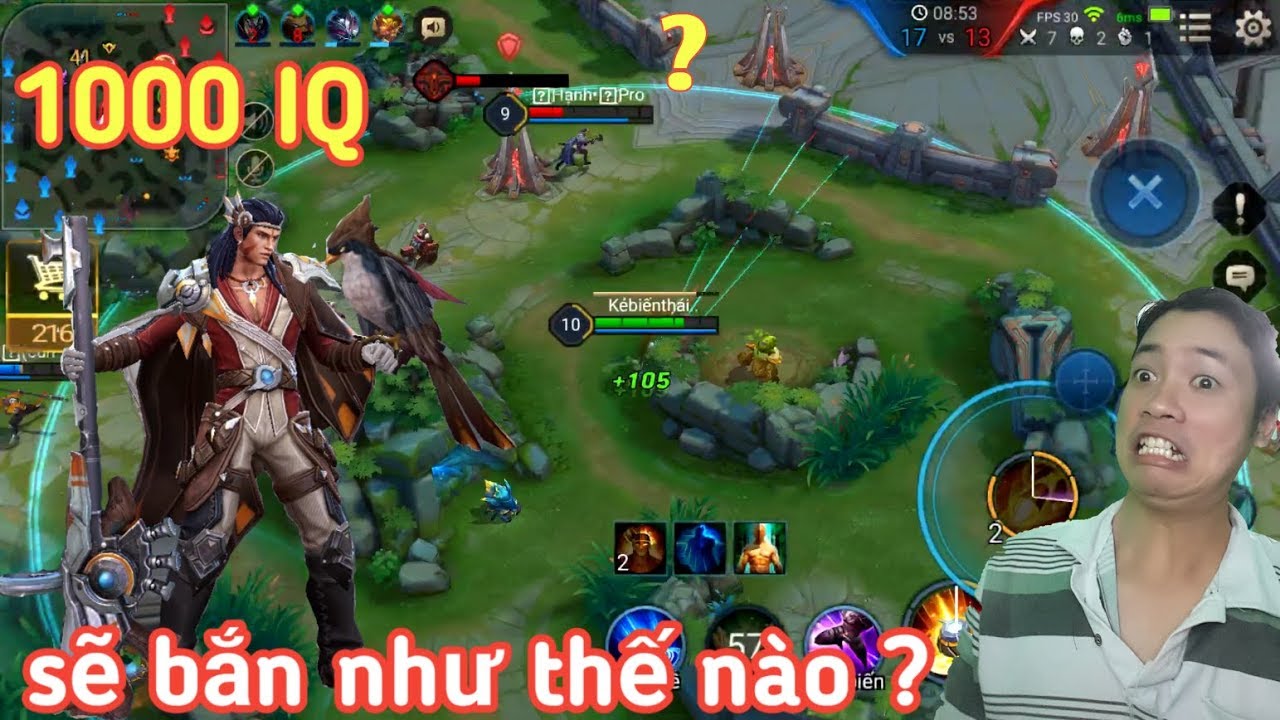 Liên Quân Mobile _ Elsu Với 1000 IQ Sẽ Bắn Như Thế Nào ? Truy Sát Yorn ...