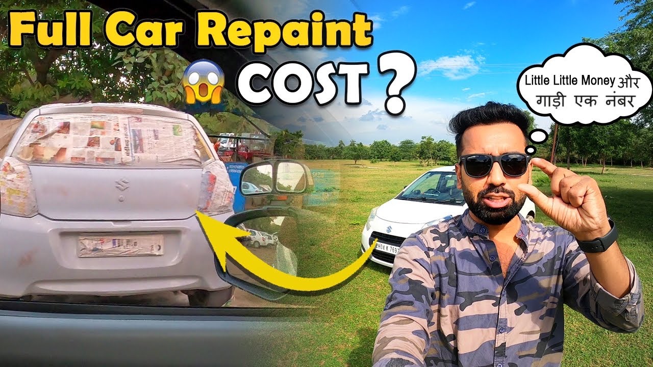 Maruti Suzuki Astar New Look🔥A-Star Full Repaint Cost?💰सोचा ना था इतने ...