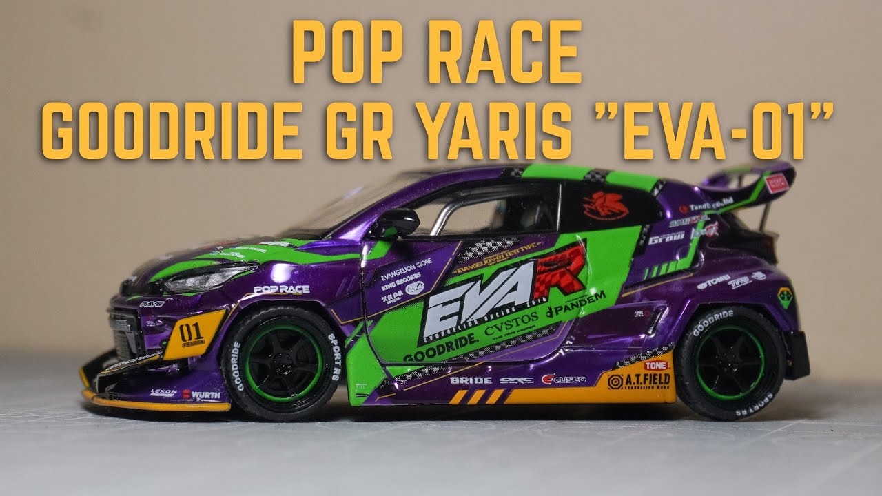 Pop Race — Pandem GR Yaris "EVA Racing" Type-01 | REVIEW - YouTube