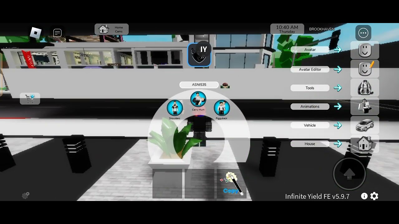 Roblox Infinite yield scrip (Btools) very op? - YouTube