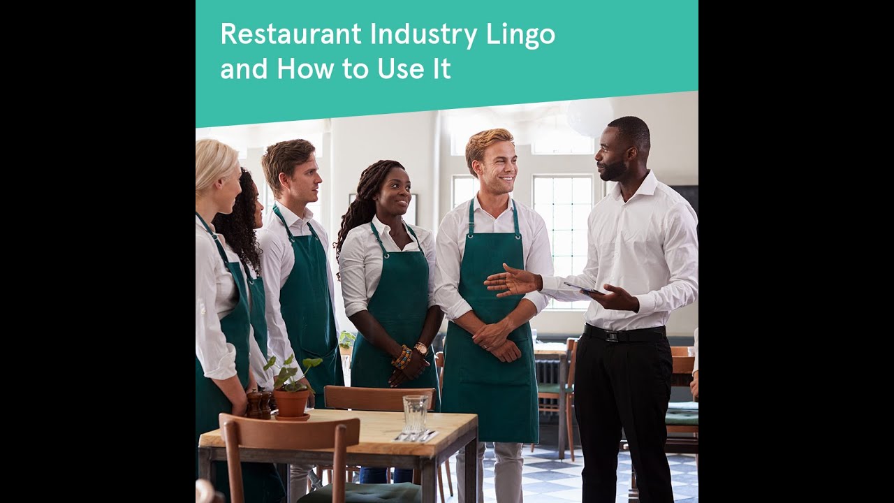 Restaurant Lingo - YouTube