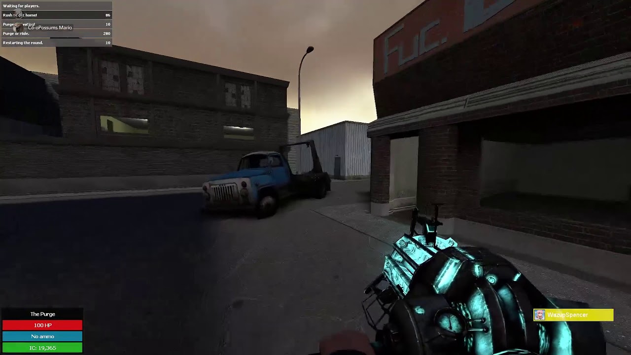 What Happens At 3am On Gmod Purge - YouTube