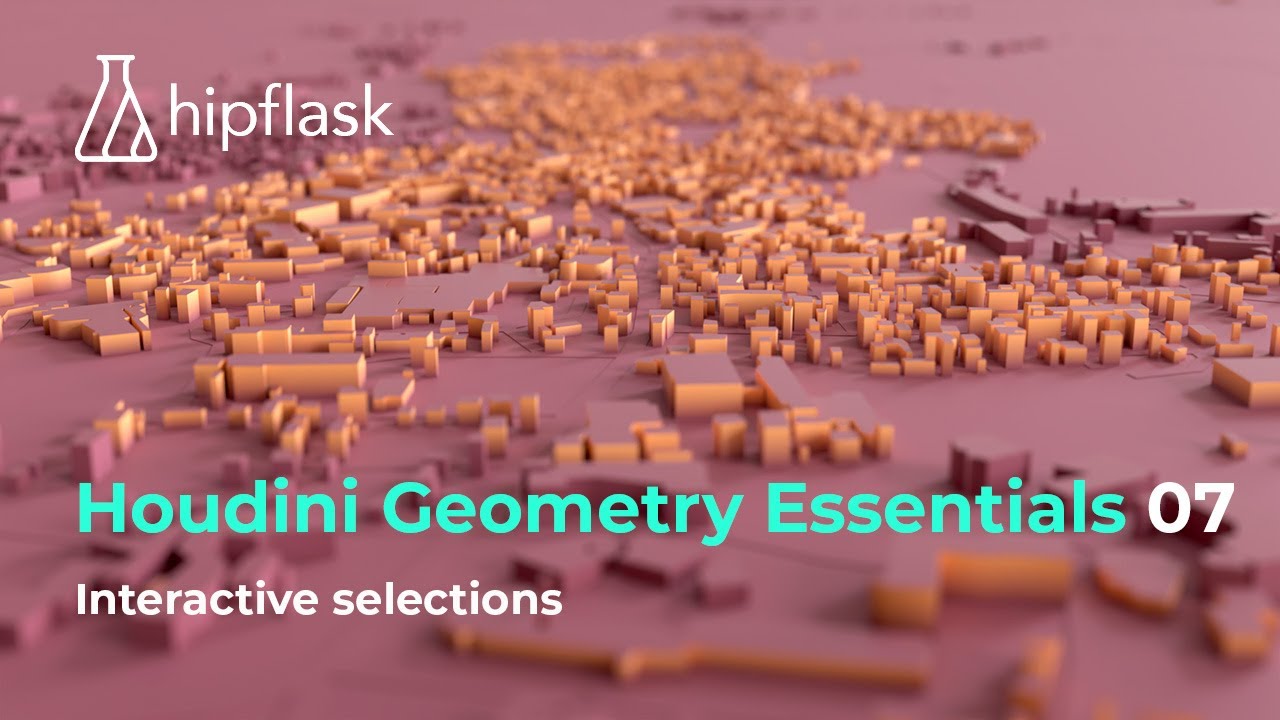 Houdini Geometry Essentials 07: Interactive Selections - YouTube