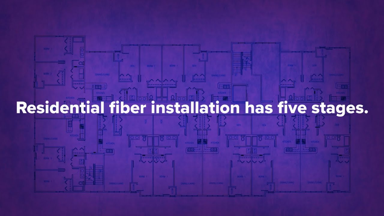 Fiber Installation 5 stage process from design to implementation - YouTube