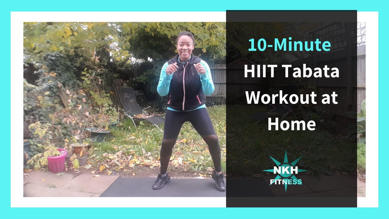 10-Minute HIIT Tabata Workout At Home | Total Body | High Intensity ...