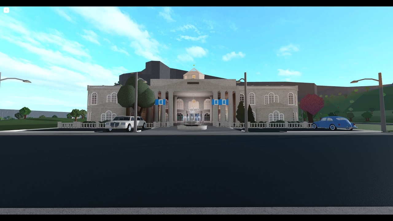 Bloxburg Court House WIP - YouTube