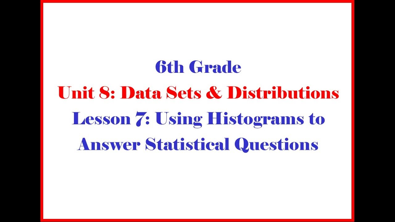 6 8 7 Grade 6 Unit 8 Lesson 7 Morgan - Open Up Resources - YouTube